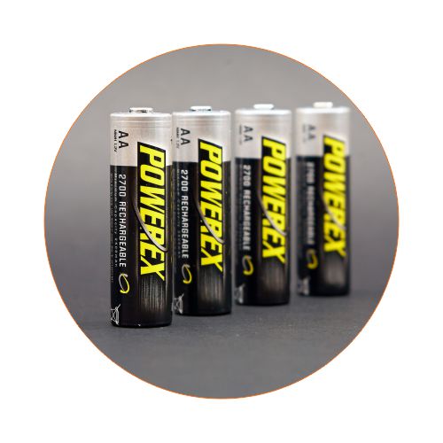 POWEREX cargadores y pilas